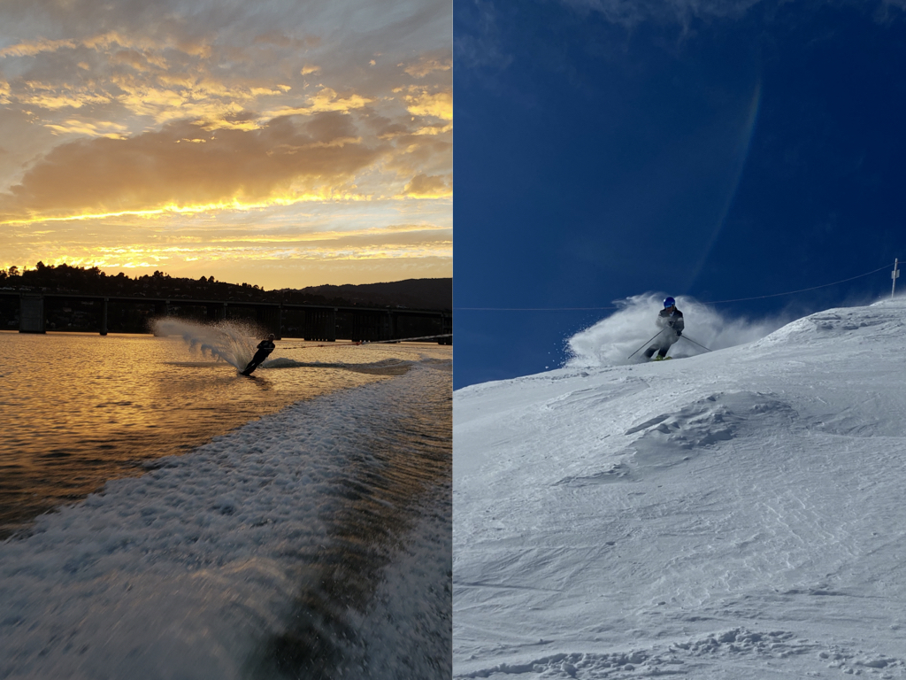 I love windsurfing (now a little wing surfing), SUP on the ocean ...