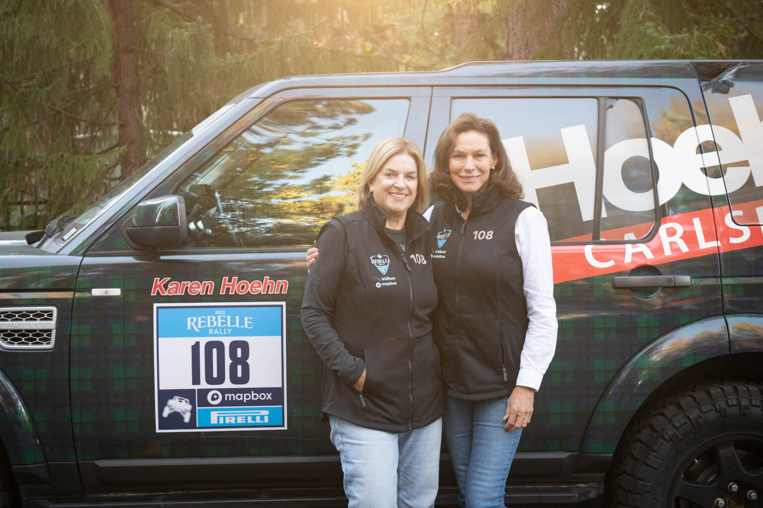Team Feature: Team #108 Karen Hoehn & Dana Saxten - Rebelle Rally